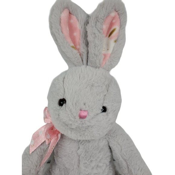 Hug Me/Walmart | Toys | Hug Me Walmart Gray Fluffy Bunny Rabbit Pink ...